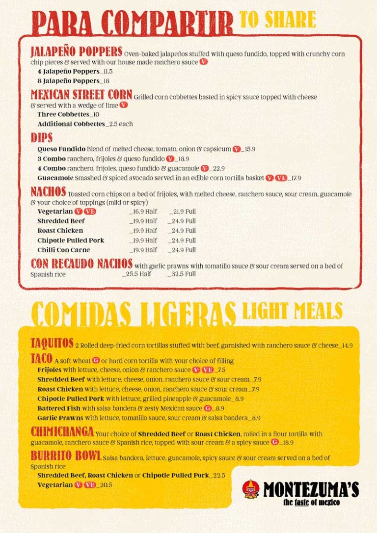 Mooloolaba - Montezuma's Mexican Restaurant